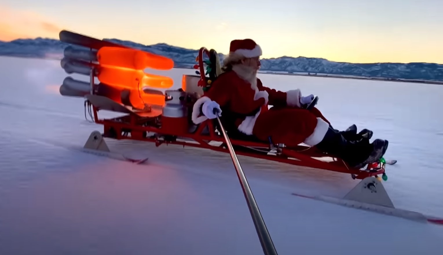 Santa's upgrade: Pulsejet-powered sled - Super Innovators